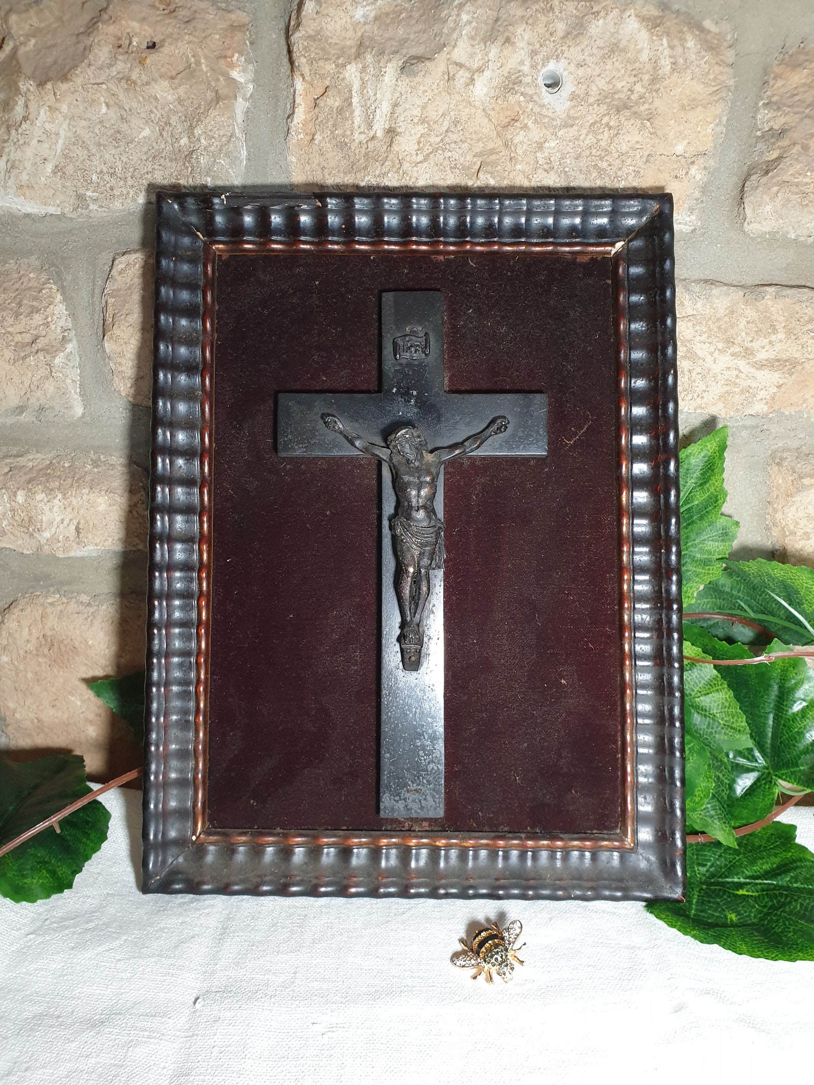 Jesus on a Cross Jesus Picture Frame Religious Picture | Etsy