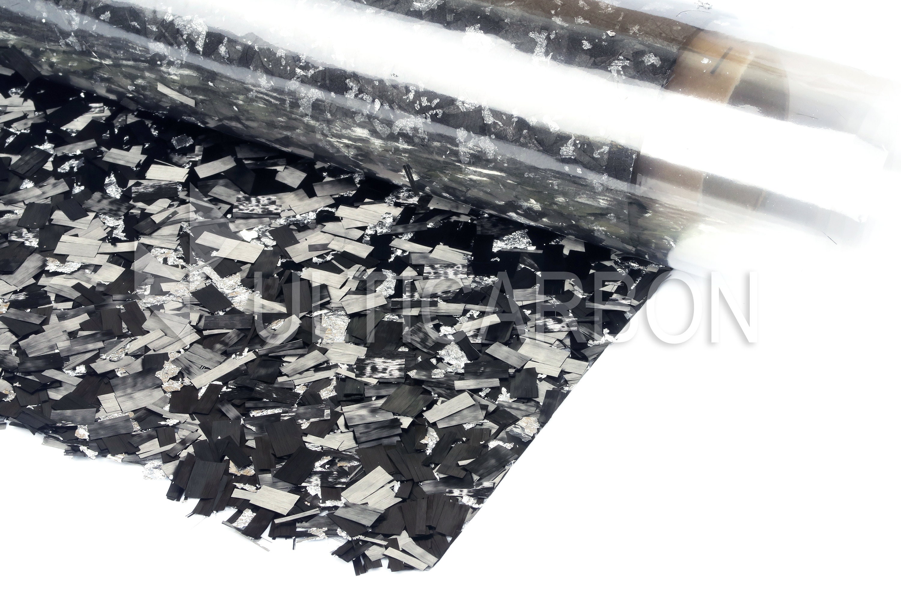 Forgetex® Metallic Forged Carbon Fiber Fabric 35/89cm Wide X 1 Yard/0 ...