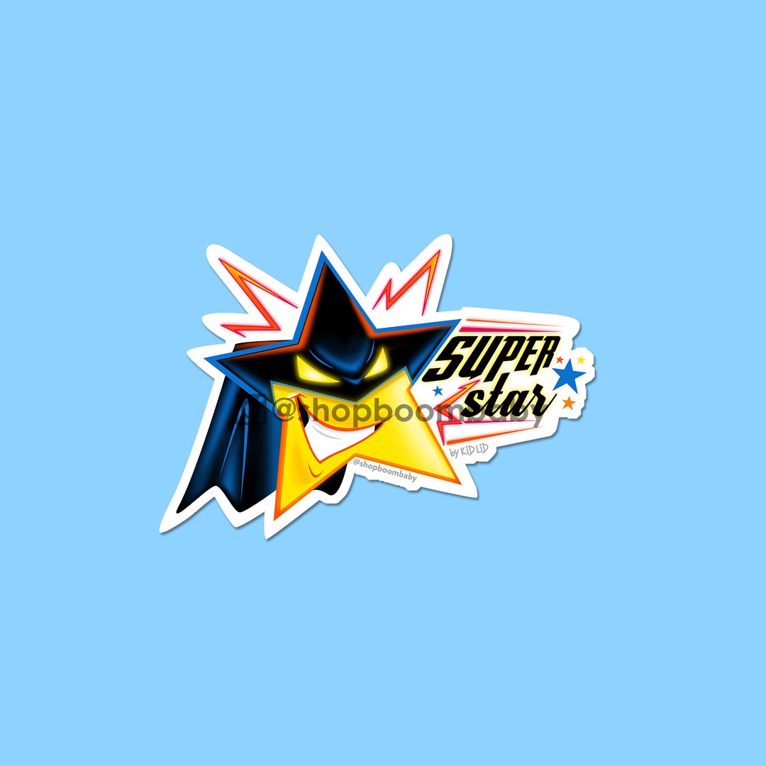 Super Star Sticker | Star Sticker | Funny Sticker | Kids Sticker ...