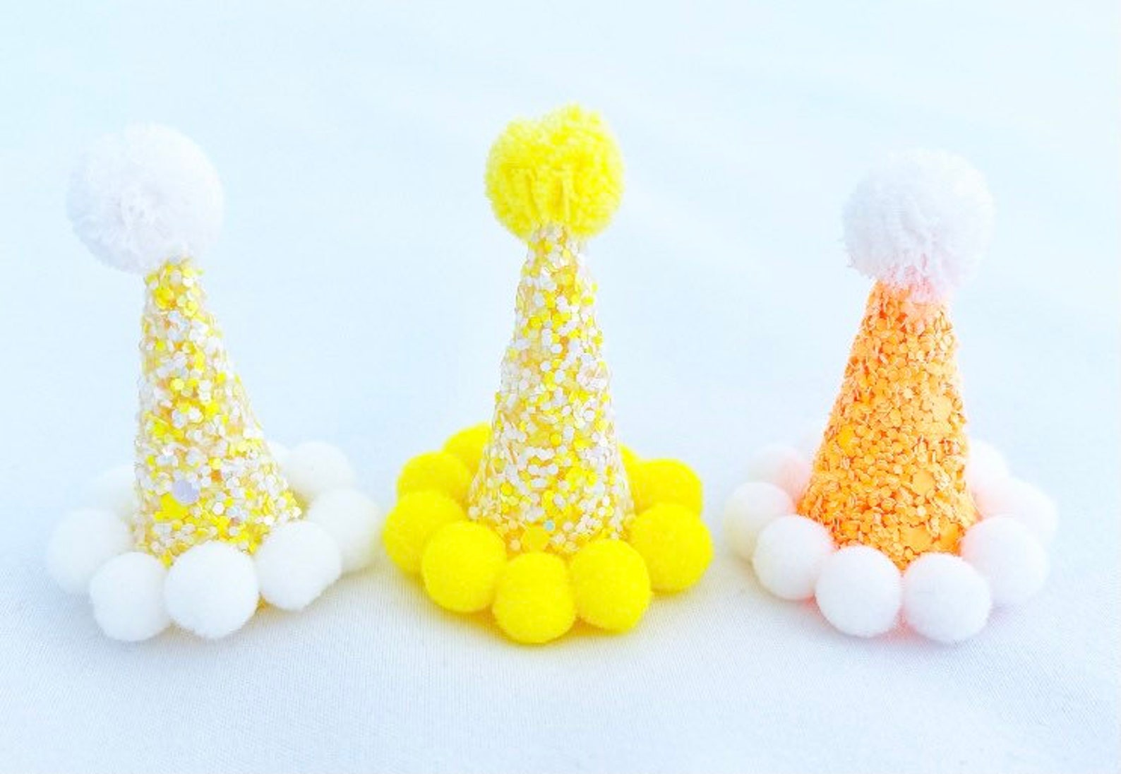 Mini Party Hat / Animal Topper / Party Hat / Party Decorations | Etsy