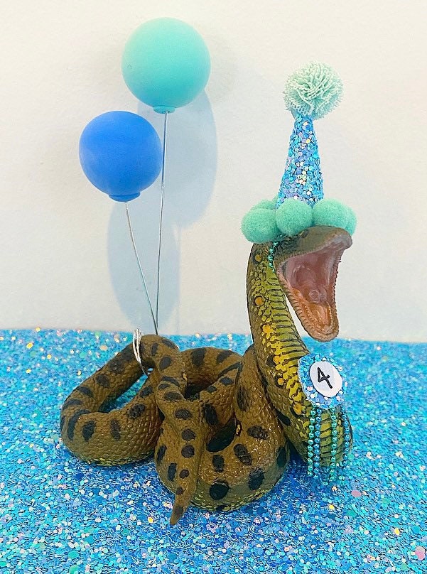 Snake In Birthday Hat