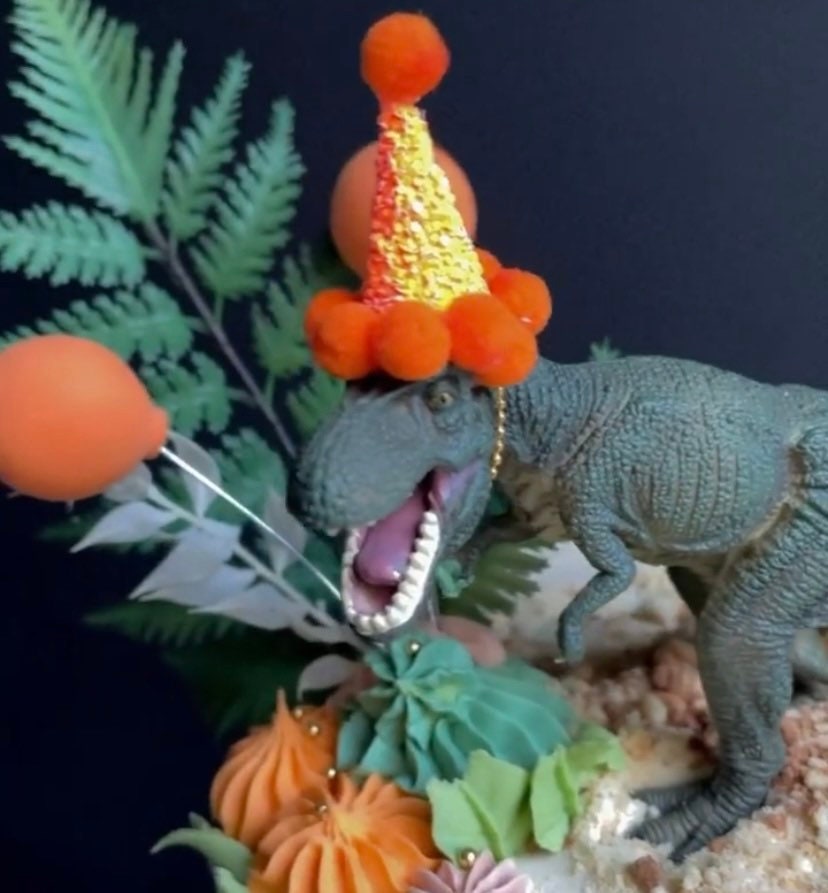 T-rex Party Topper / Cake Topper / Dinosaur Topper / Dinosaur - Etsy ...