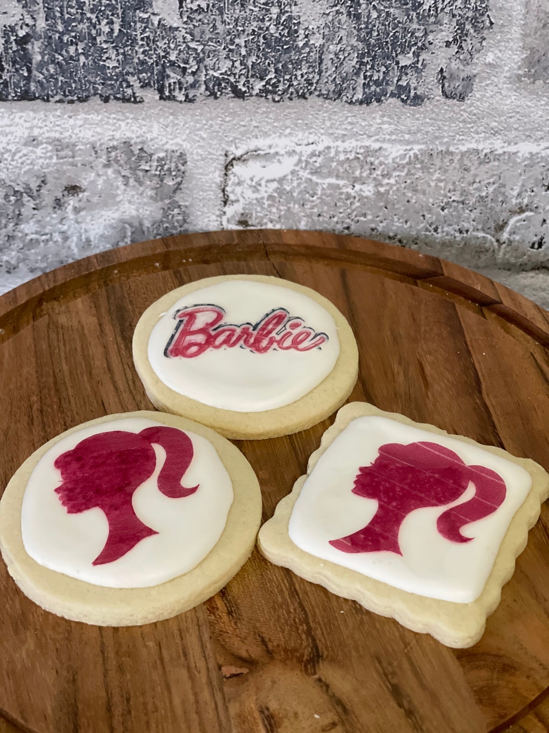 Barbie Cookies Barbie Edible Image Cookies Barbie Personalized Cookies ...