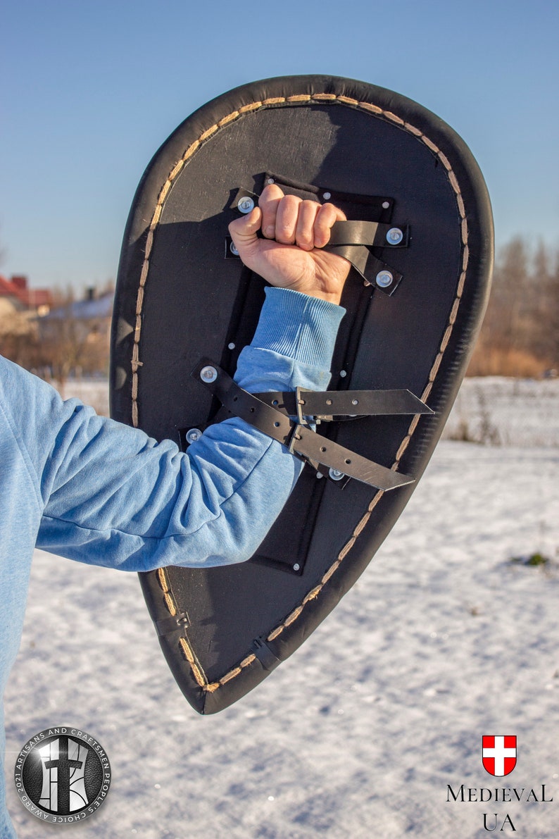 Viking Heater Shield Medieval Knight Shield Viking Weapon - Etsy