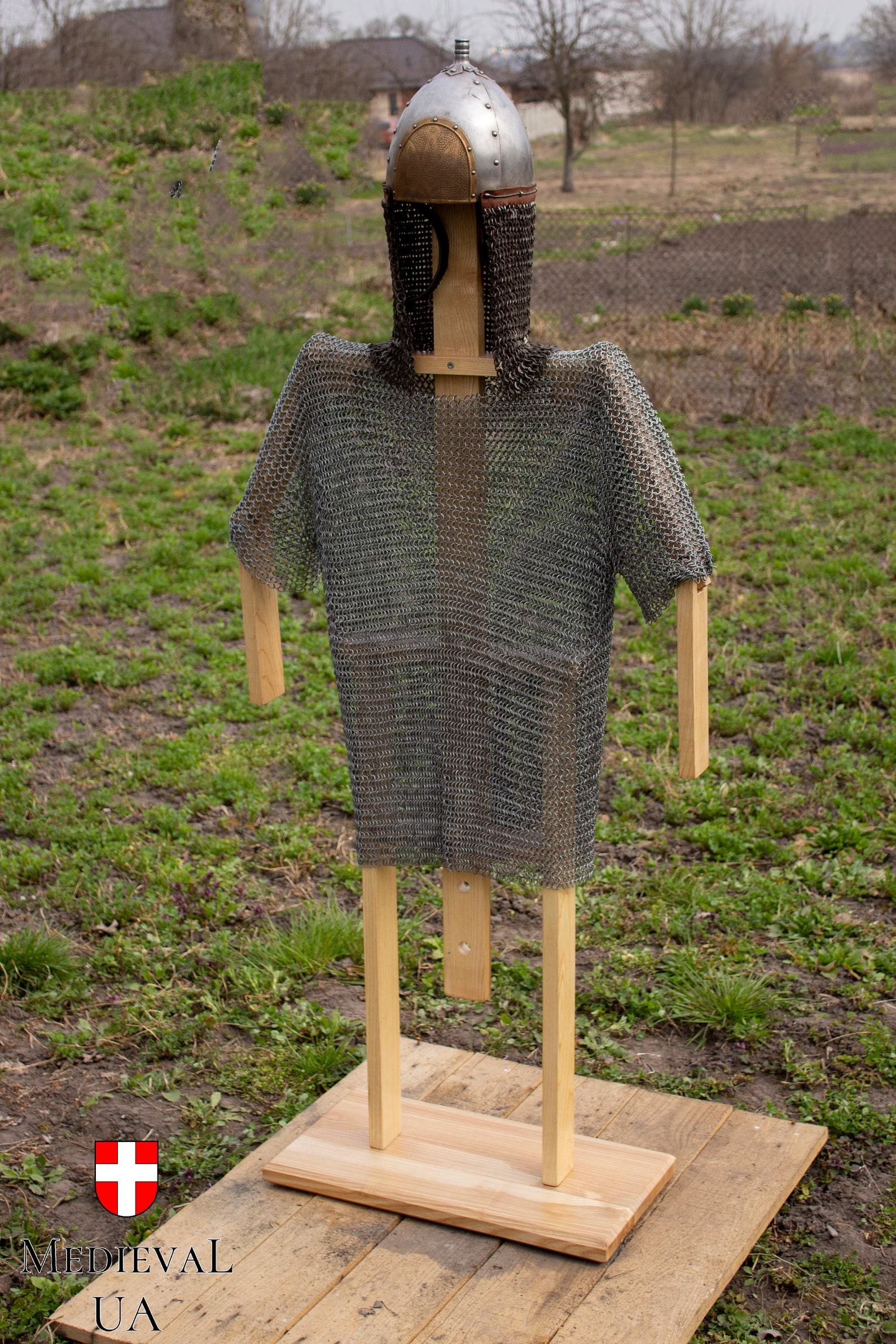 Armor Stand, Wooden Stand for Medieval Armor, Wooden Stand for Viking ...