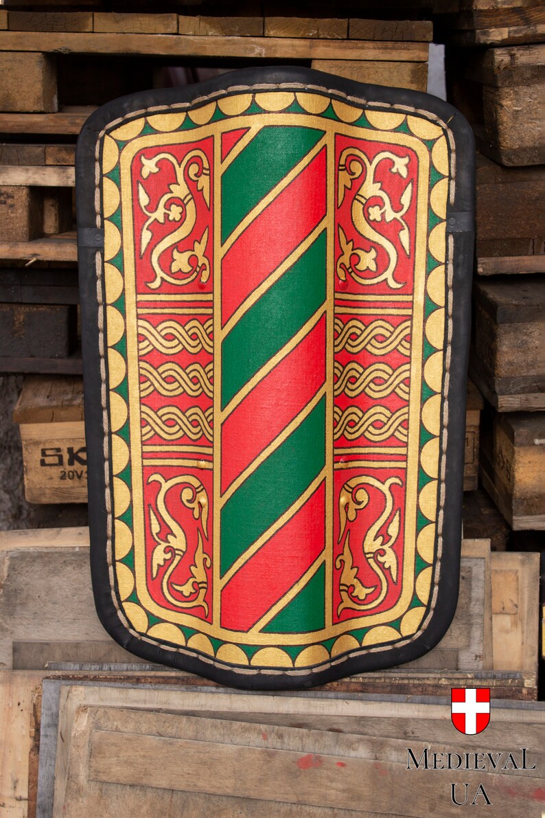 Vikings Shield or Medieval Shield Pavise Shield Viking - Etsy