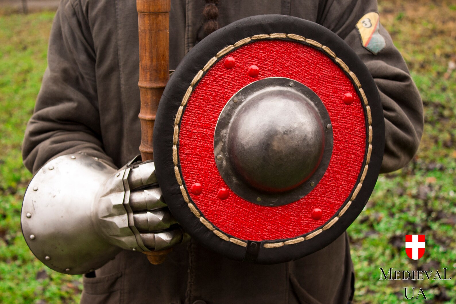 Wooden Buckler Medieval Shield Little Buhurt Shield Shield - Etsy