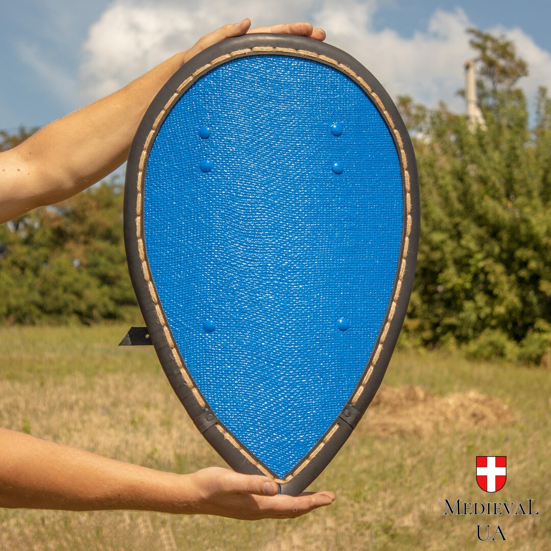 Little Blue Buhurt Punch Kite Shield for Armor Combat Sport, Custom ...