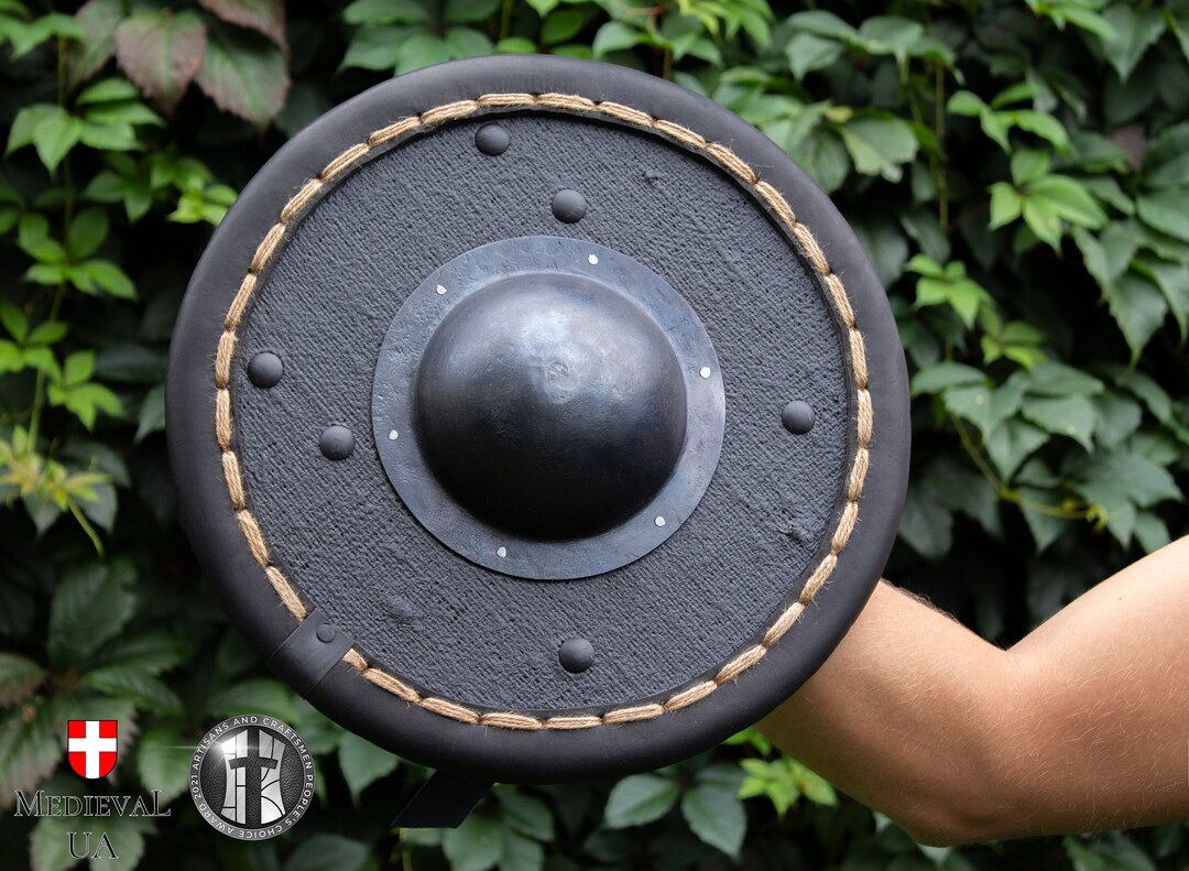 Wooden Buckler Buhurt Shield, Medieval Little Shield for Contact Combat ...
