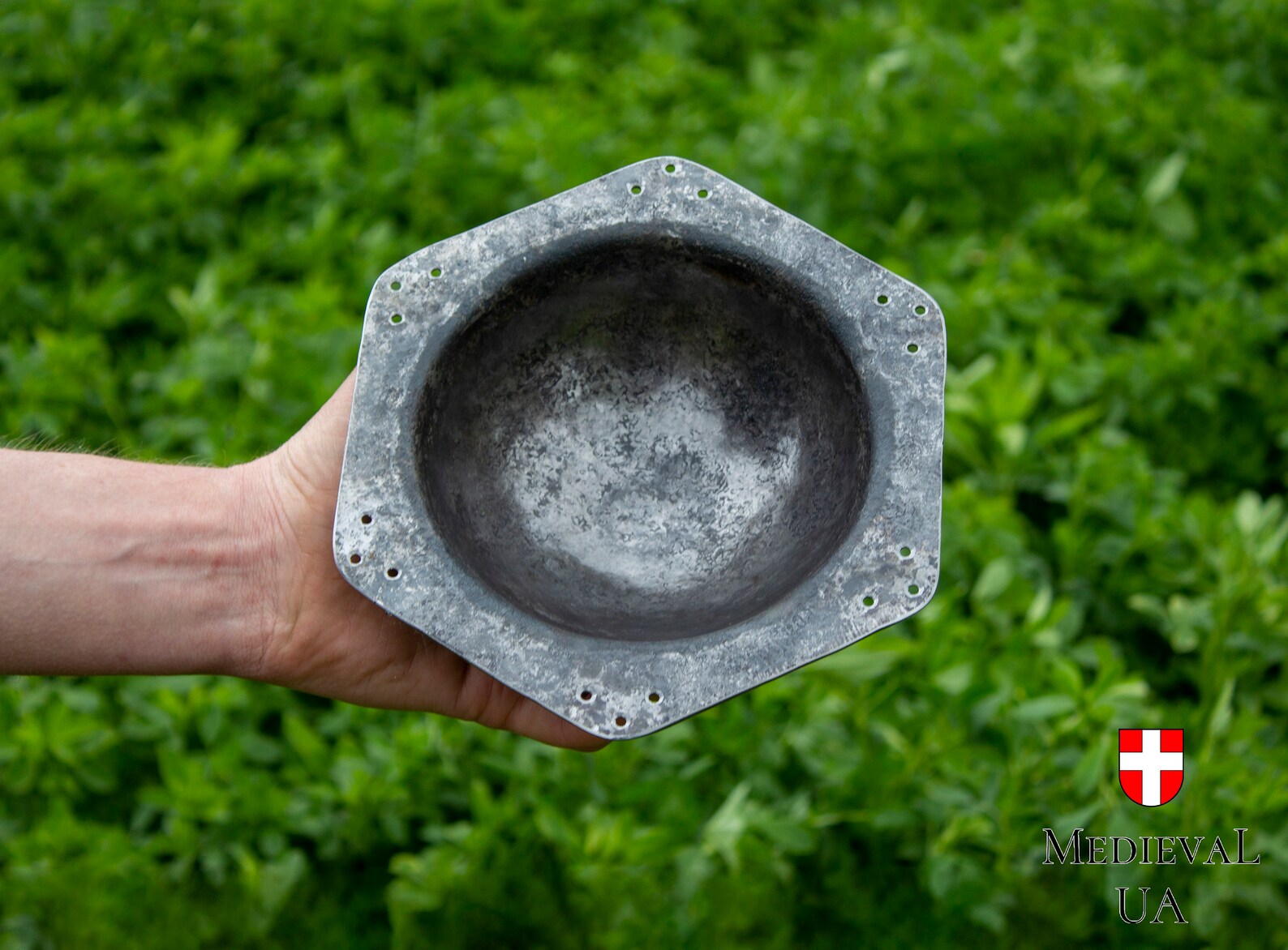 Medieval Steel Shield Boss for Reconstruction, Viking Umbo Center Dome ...