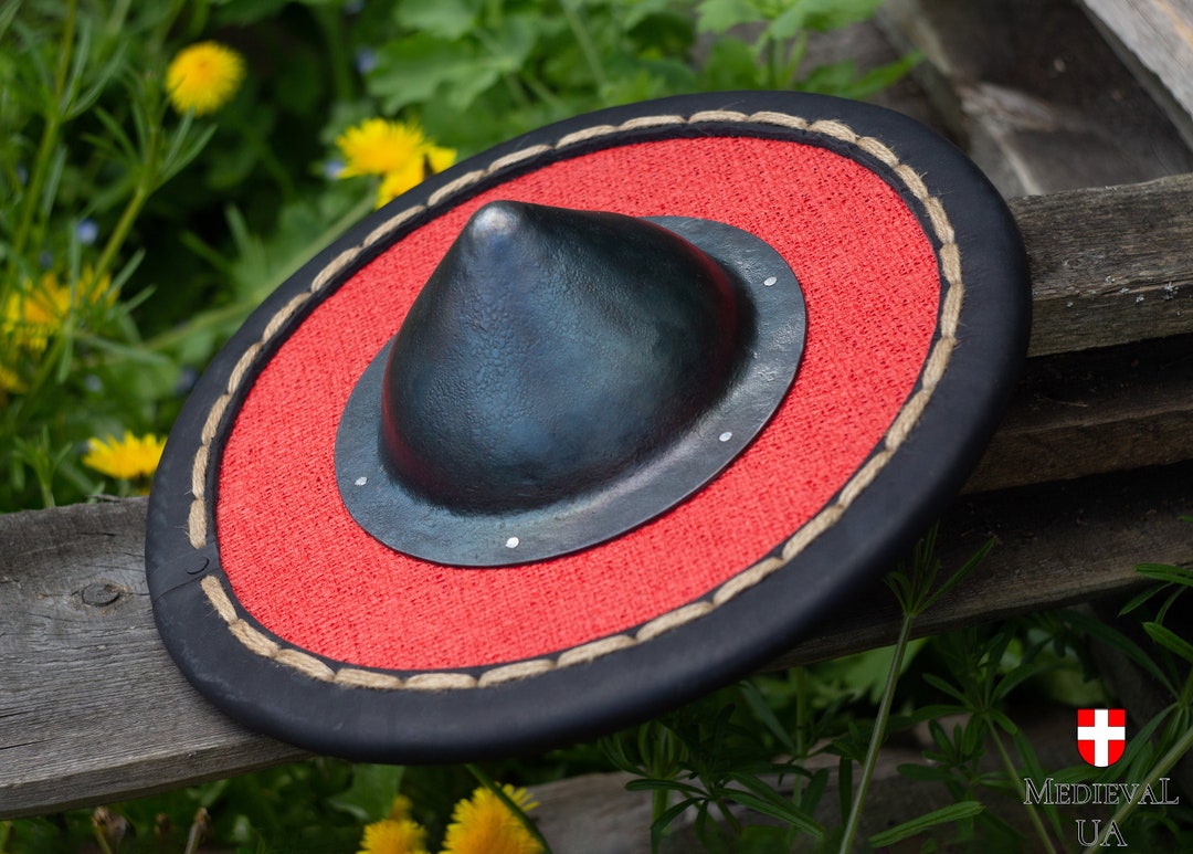 Buhurt Buckler Shield With Metal Shield Boss, HMB Battle Ready Shield ...