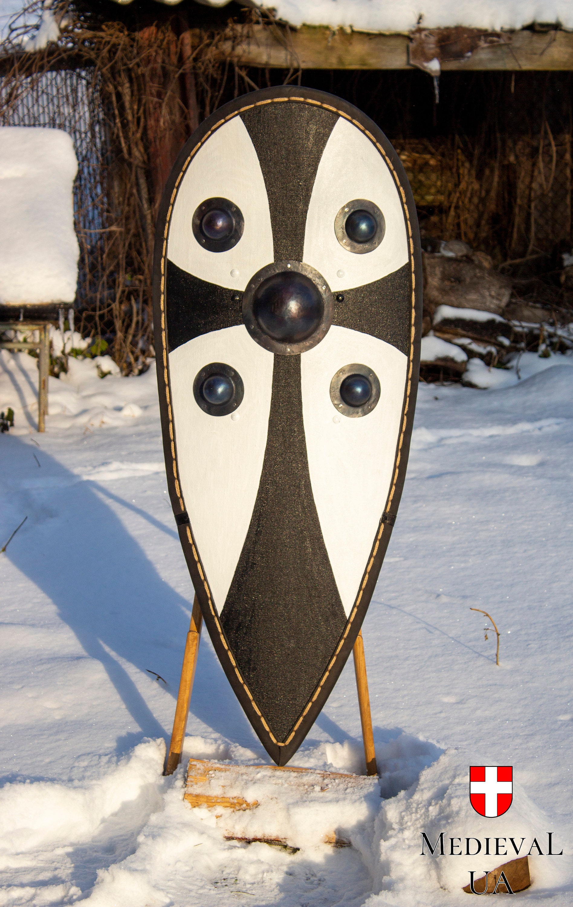 Viking Kite Shield Medieval Knight Shield Viking Armor | Etsy