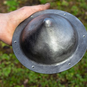 Medieval Shield Boss for SCA LARP Reconstruction, Shield Boss, Umbon ...