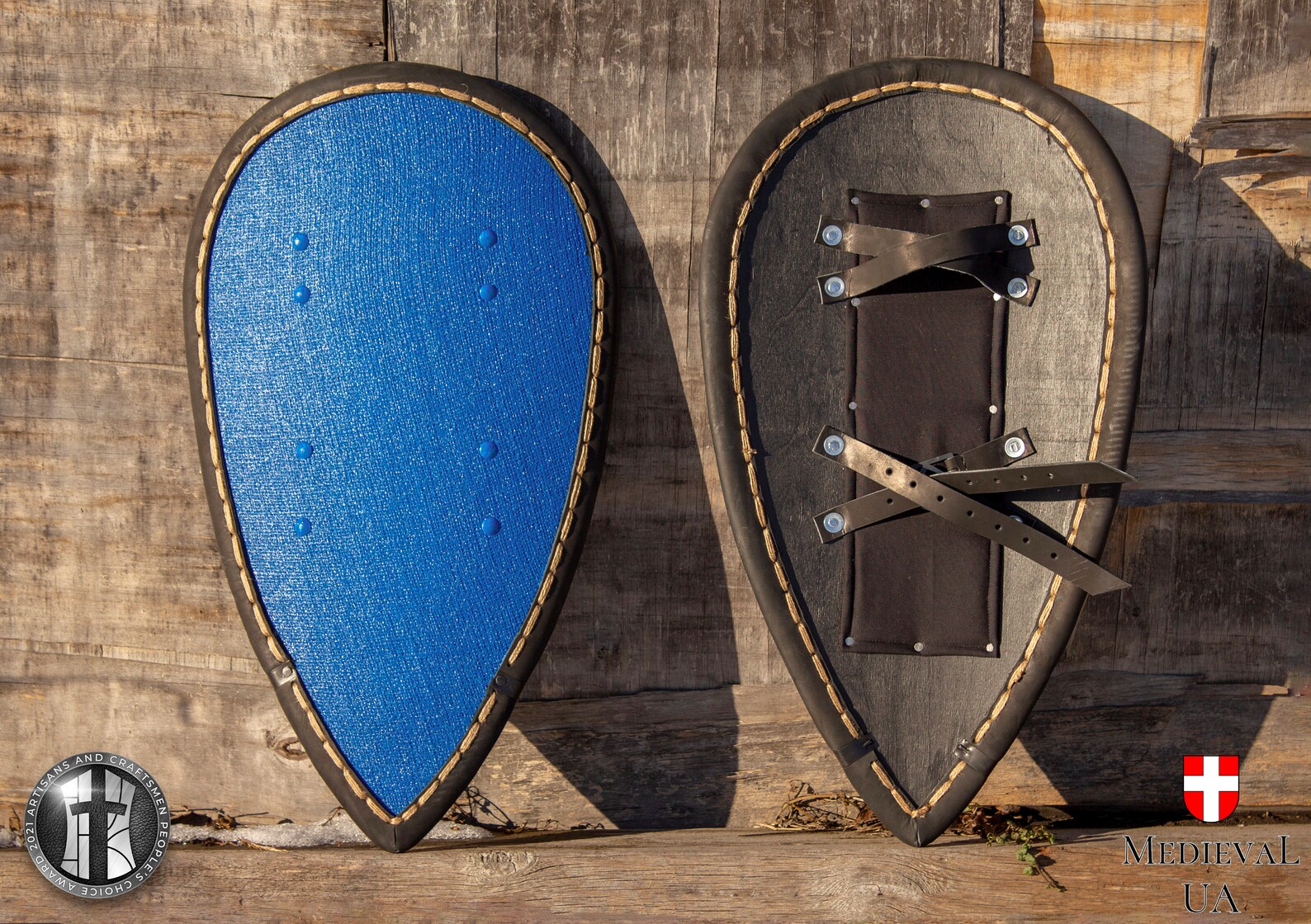 Viking Heater Shield Medieval Knight Shield Viking Weapon - Etsy