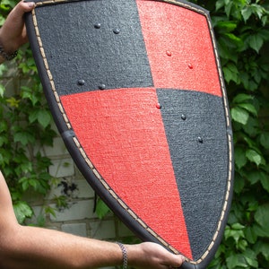 Medieval Heater Shield, Buhurt Wooden Shield, Viking Weapon Battle ...