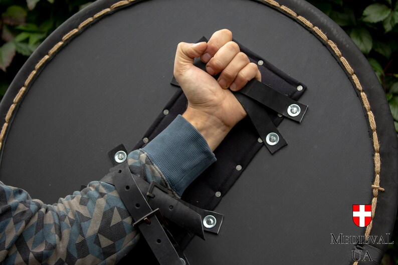 Round HMB Battle Shield Medieval Shield Viking Shield Larp - Etsy