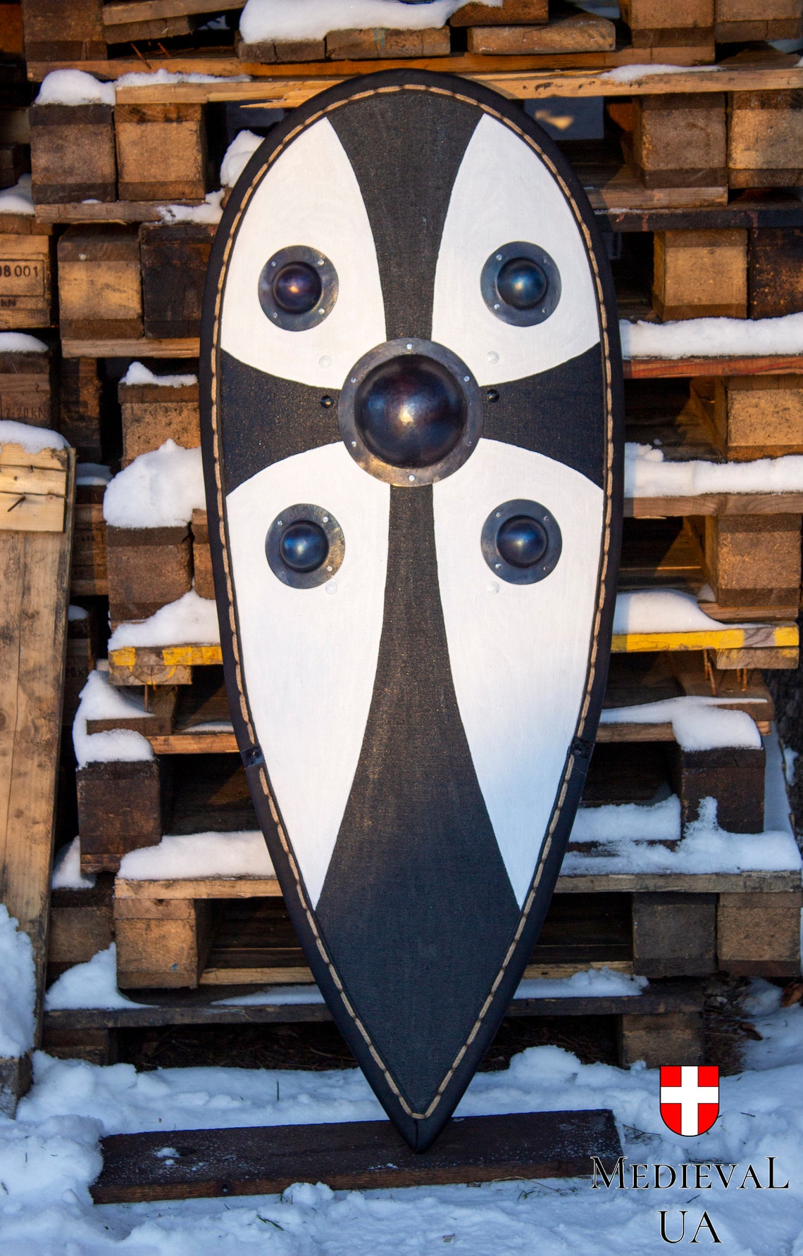 Viking Kite Shield Medieval Knight Shield Viking Armor | Etsy