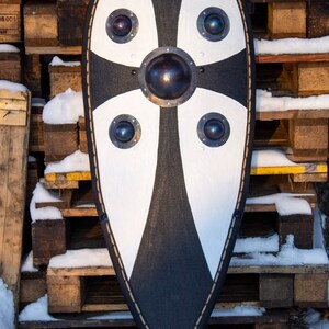 Viking Kite Shield, Medieval Knight Shield, Viking Armor, Viking Weapon ...
