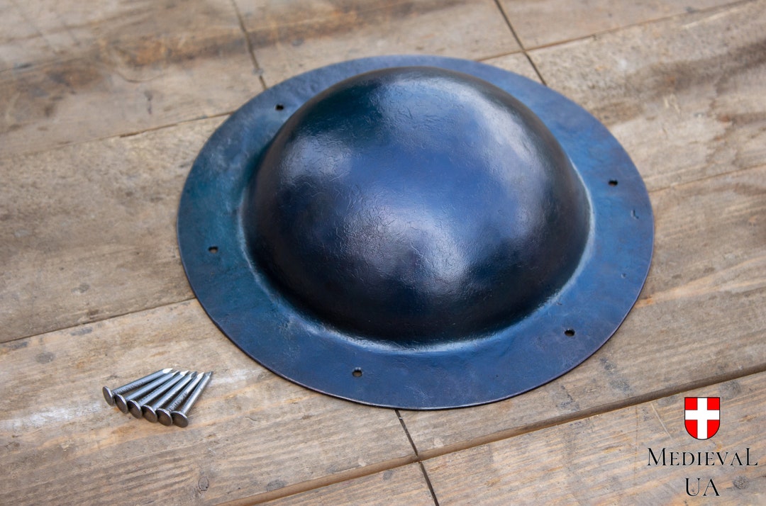 Metal Shield Boss for Medieval Shield, Steel Umbo Center Dome for ...