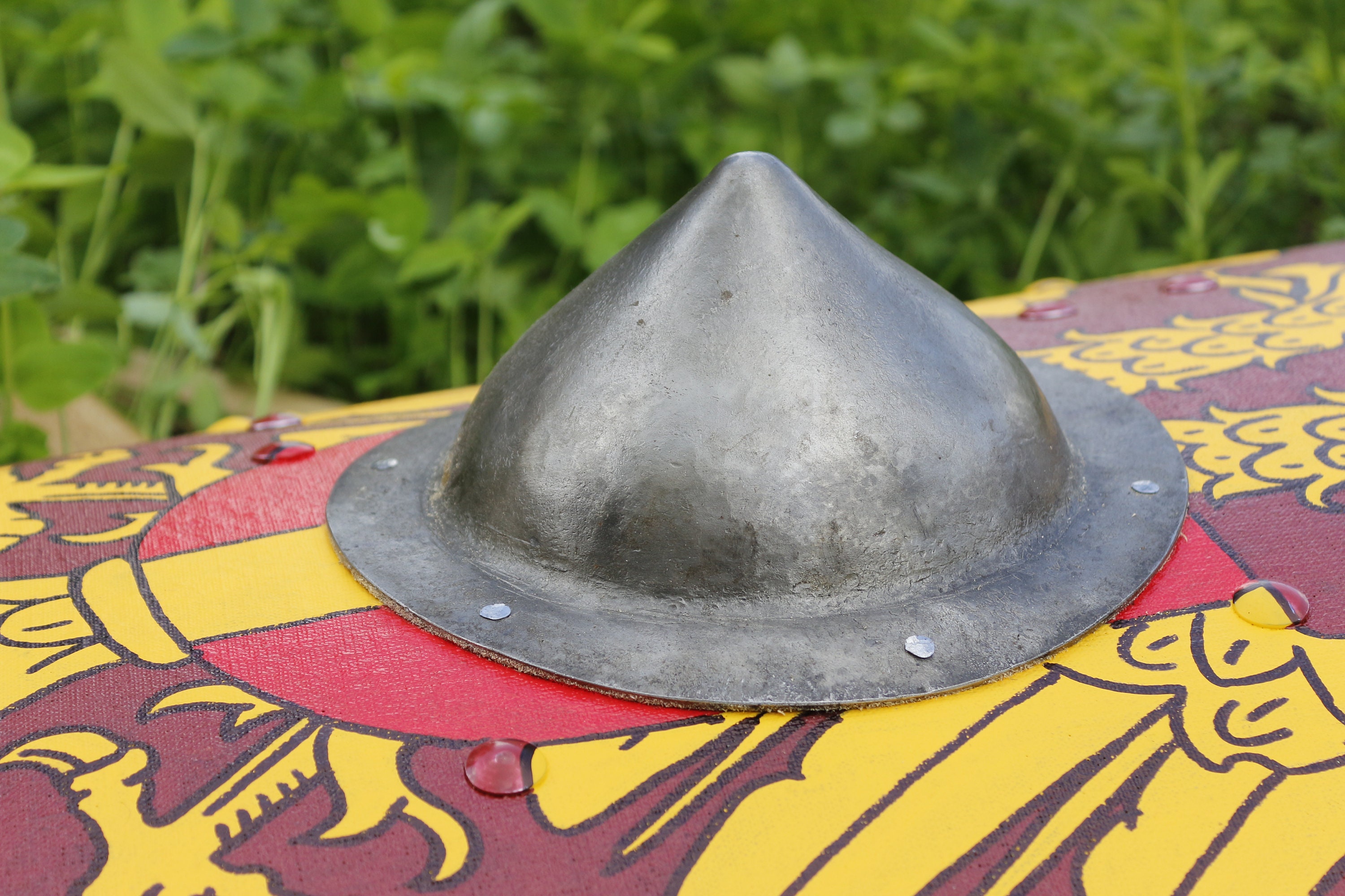 Medieval Shield Boss for SCA LARP Reconstruction Shield Boss - Etsy