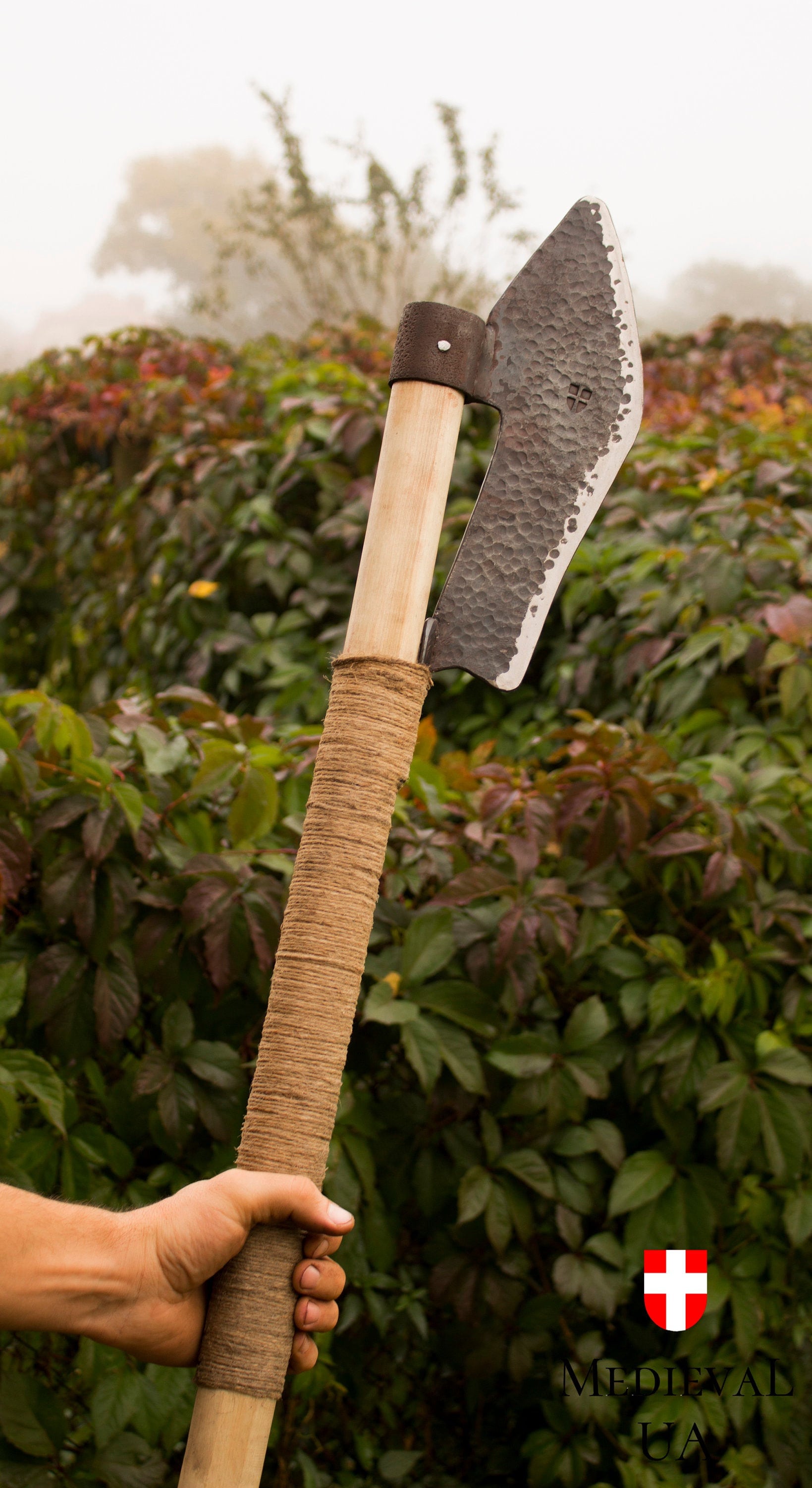 Wikinger halberd für Buhurt Mittelalter Axt Mittelalter - Etsy