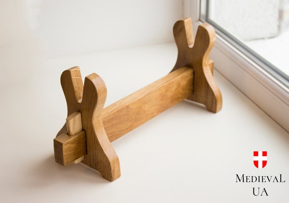 Sword Stand Wooden Stand for Medieval Sword Wooden Stand - Etsy