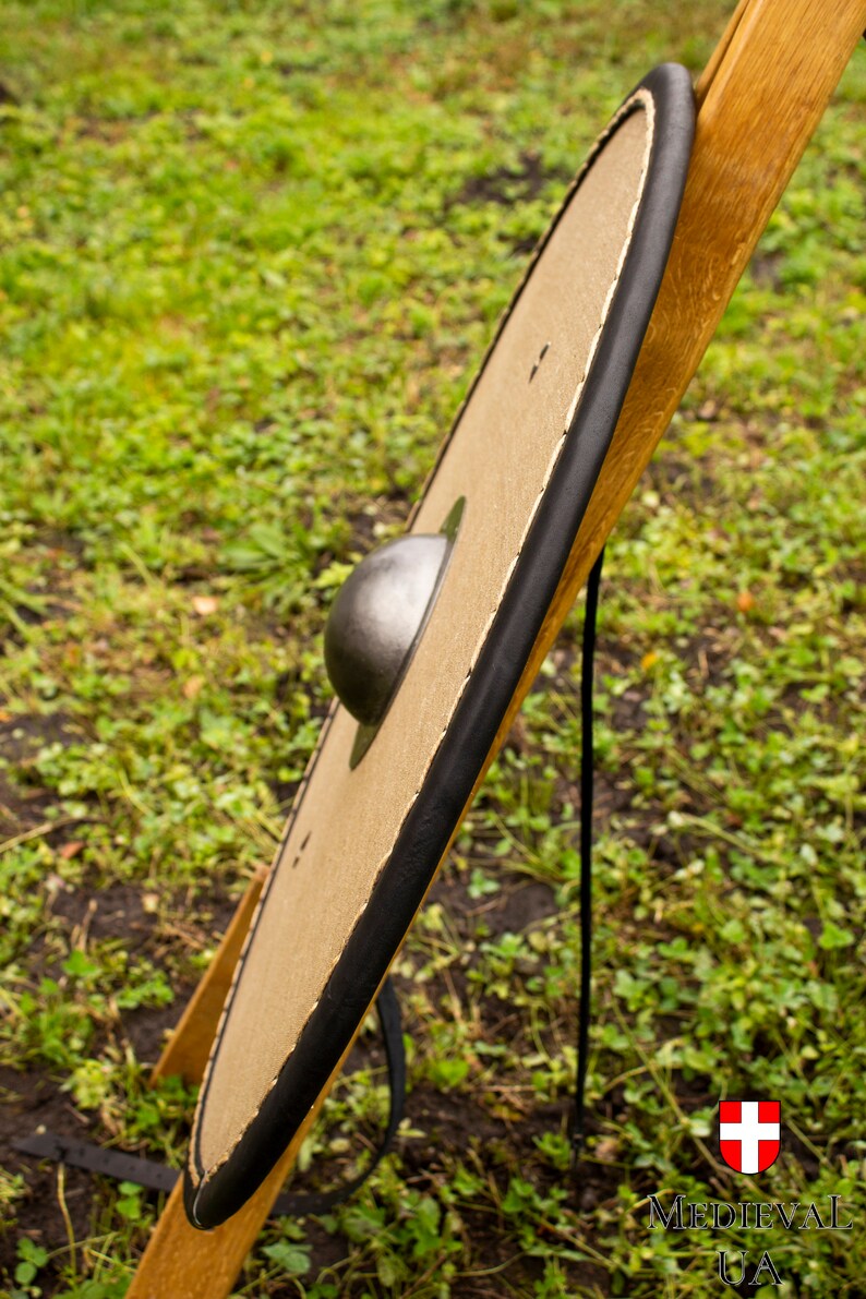 Round Vikings Shield or Medieval shield Viking armor Viking | Etsy