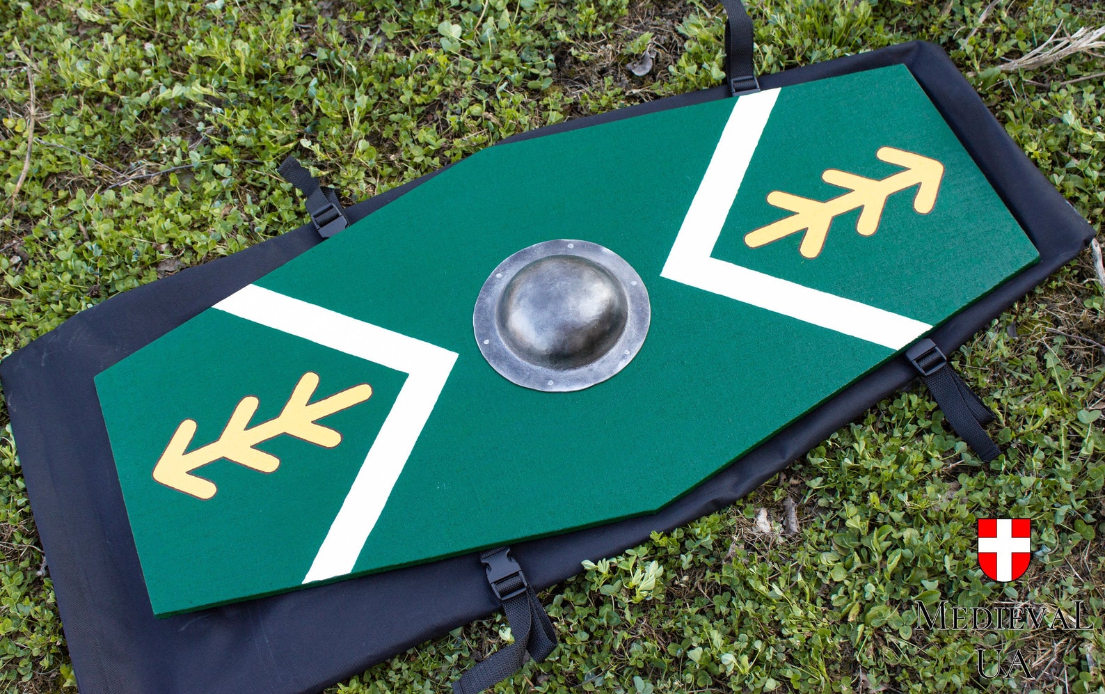 Germanic/Gothic shield Medieval shield Dropshield shield | Etsy