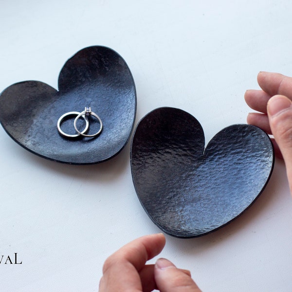 Heart Shaped Ring Holder - Etsy