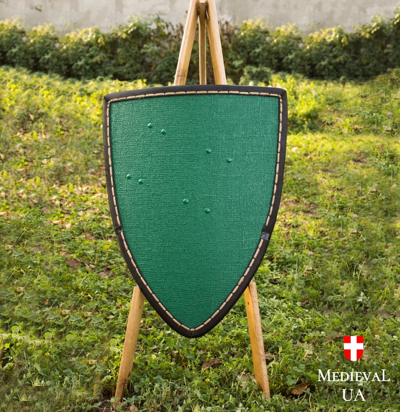 Heater Shield Dropshield Shield Medieval Shield Pavise - Etsy