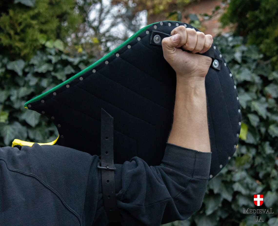 Heater Shield Dropshield Shield Medieval Shield Pavise - Etsy