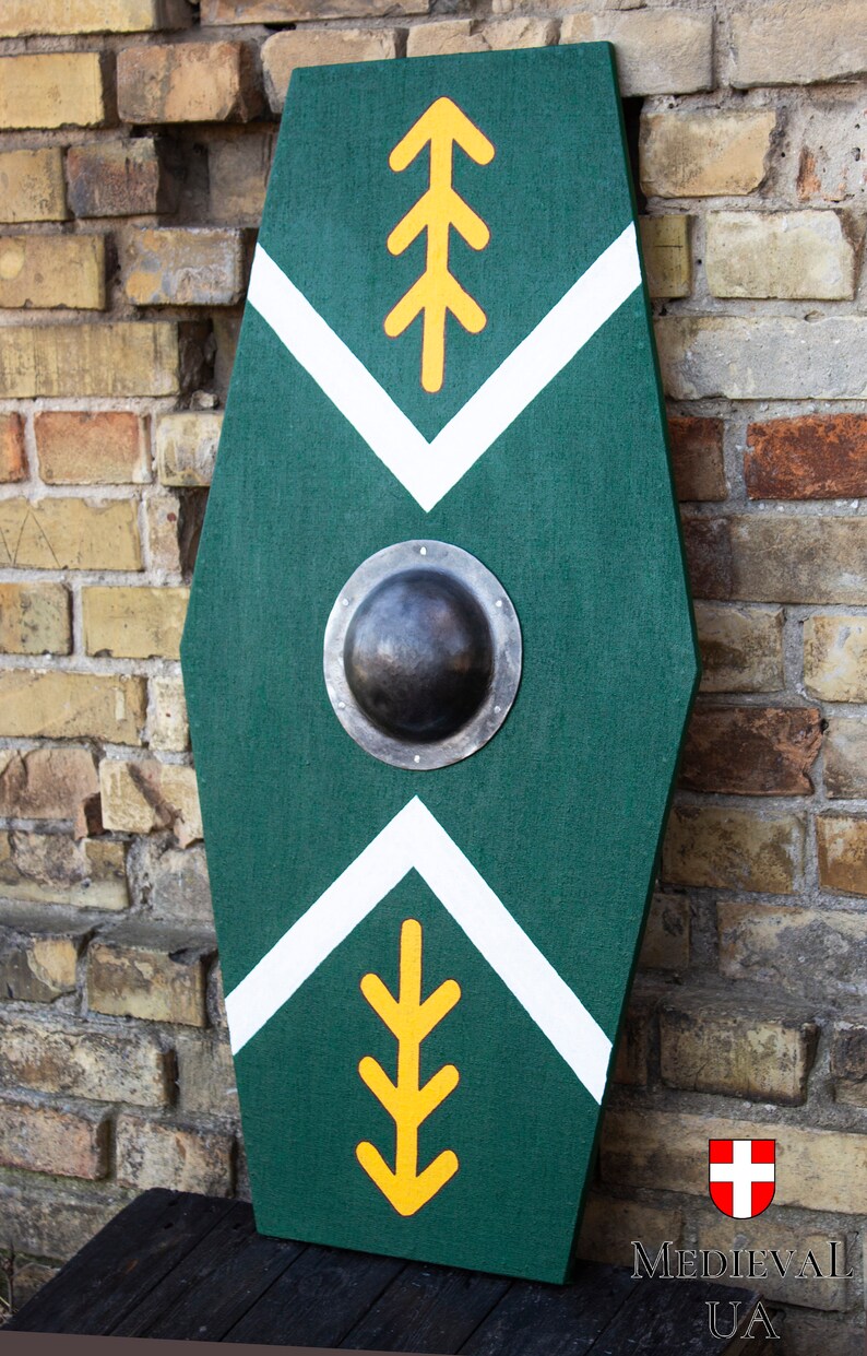 Germanic/gothic Shield Medieval Shield Dropshield Shield - Etsy