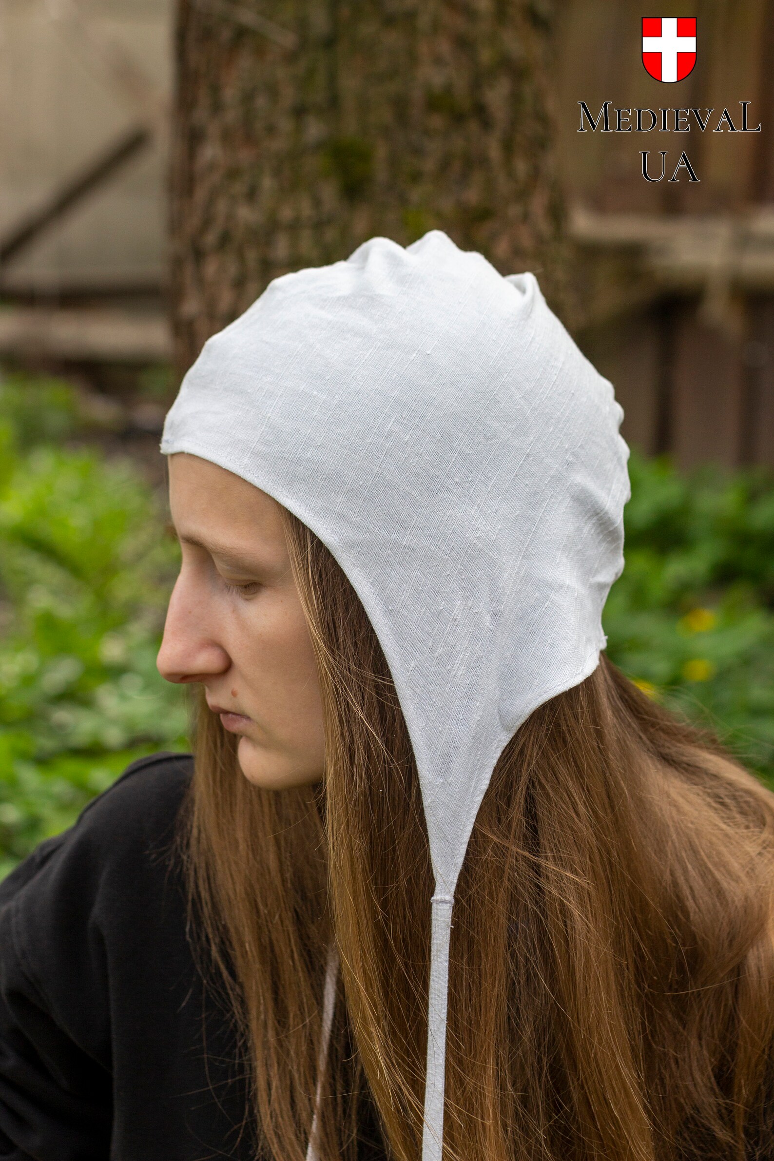Coif Made of Linen for Medieval Reenactment Viking - Etsy