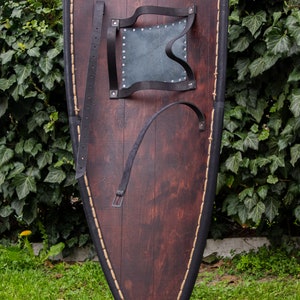 Big Medieval Heater Shield for Buhurt, Templar Shield, Vikings Shield ...