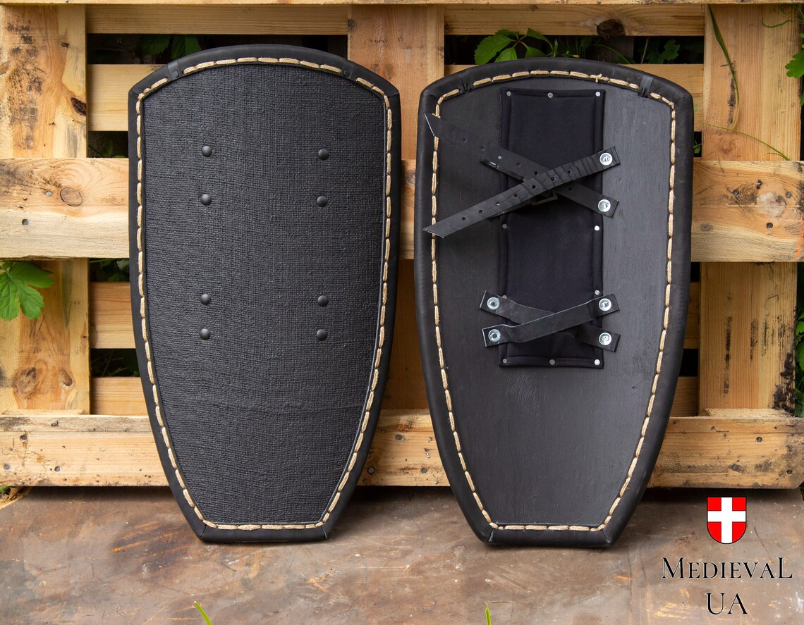Medieval Heater Shield for Larp Reenactment Viking Weapon - Etsy