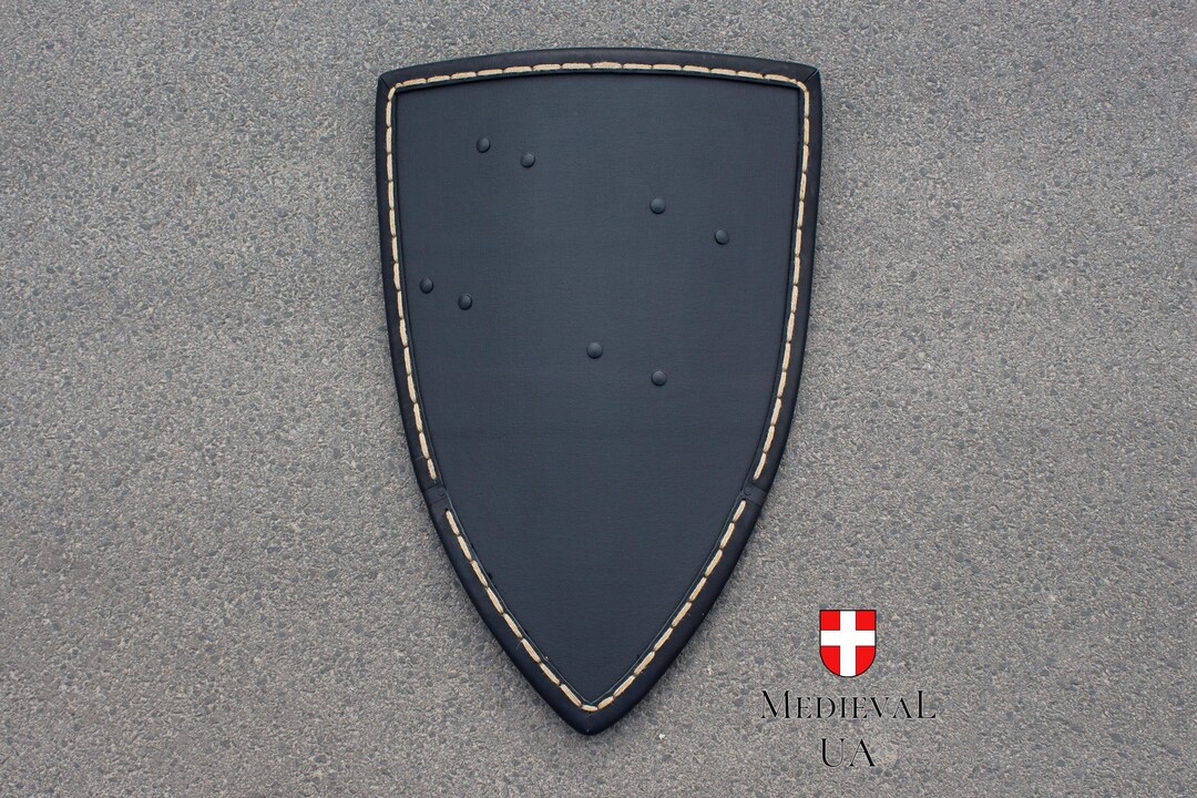 Medieval Medium Heater Shield, Buhurt Wooden Shield, Viking Weapon ...