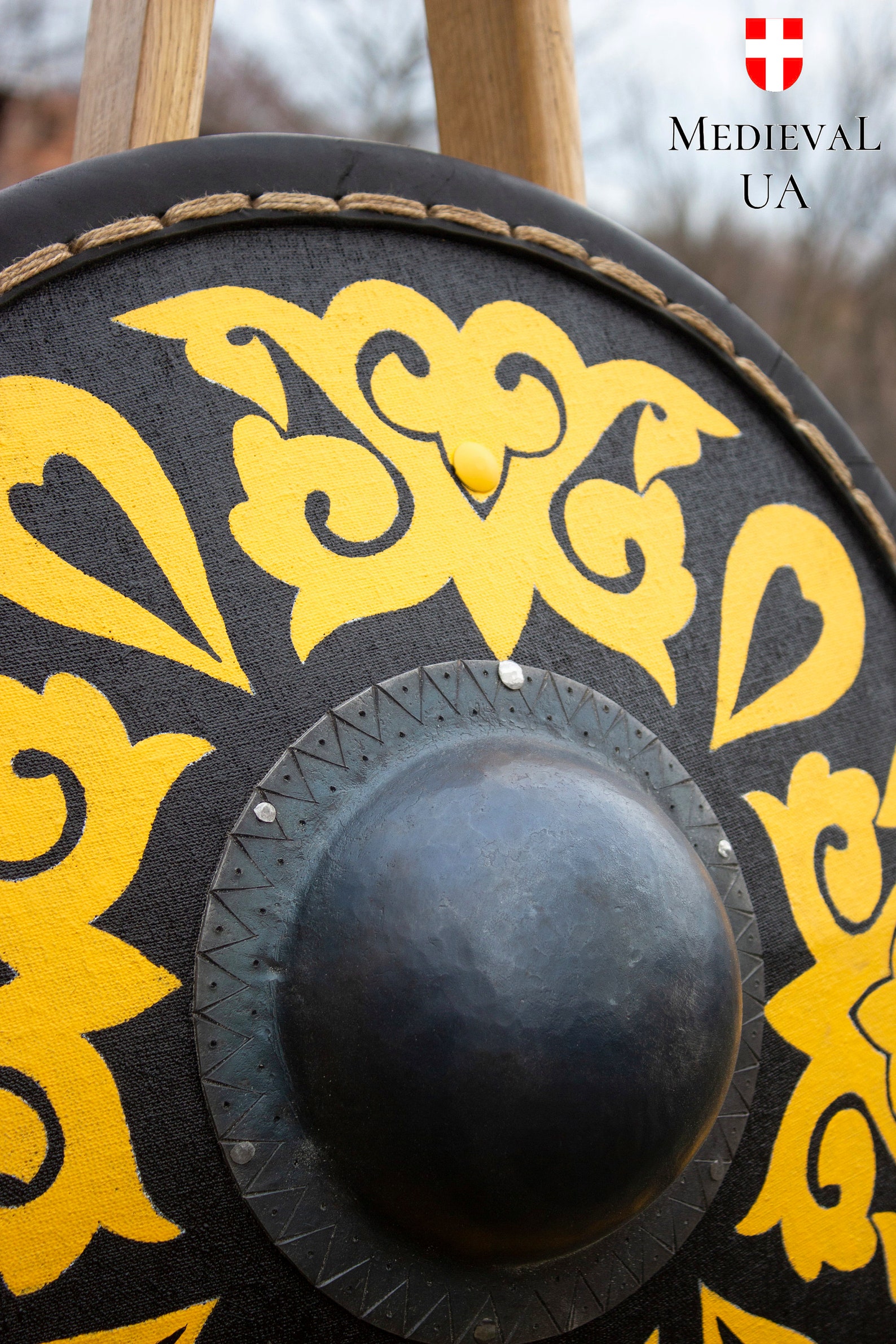 Eastern Round Shield or Medieval Kalkan Shield for Larp - Etsy