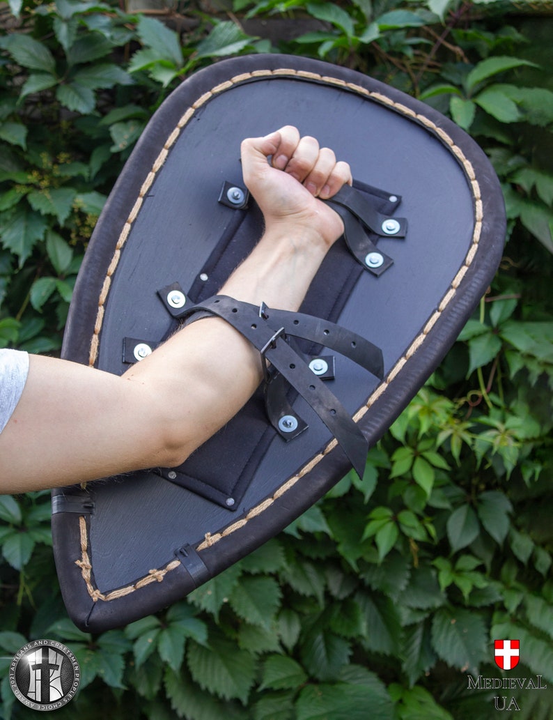 Viking Heater Shield Medieval Battle Ready Shield Buhurt - Etsy