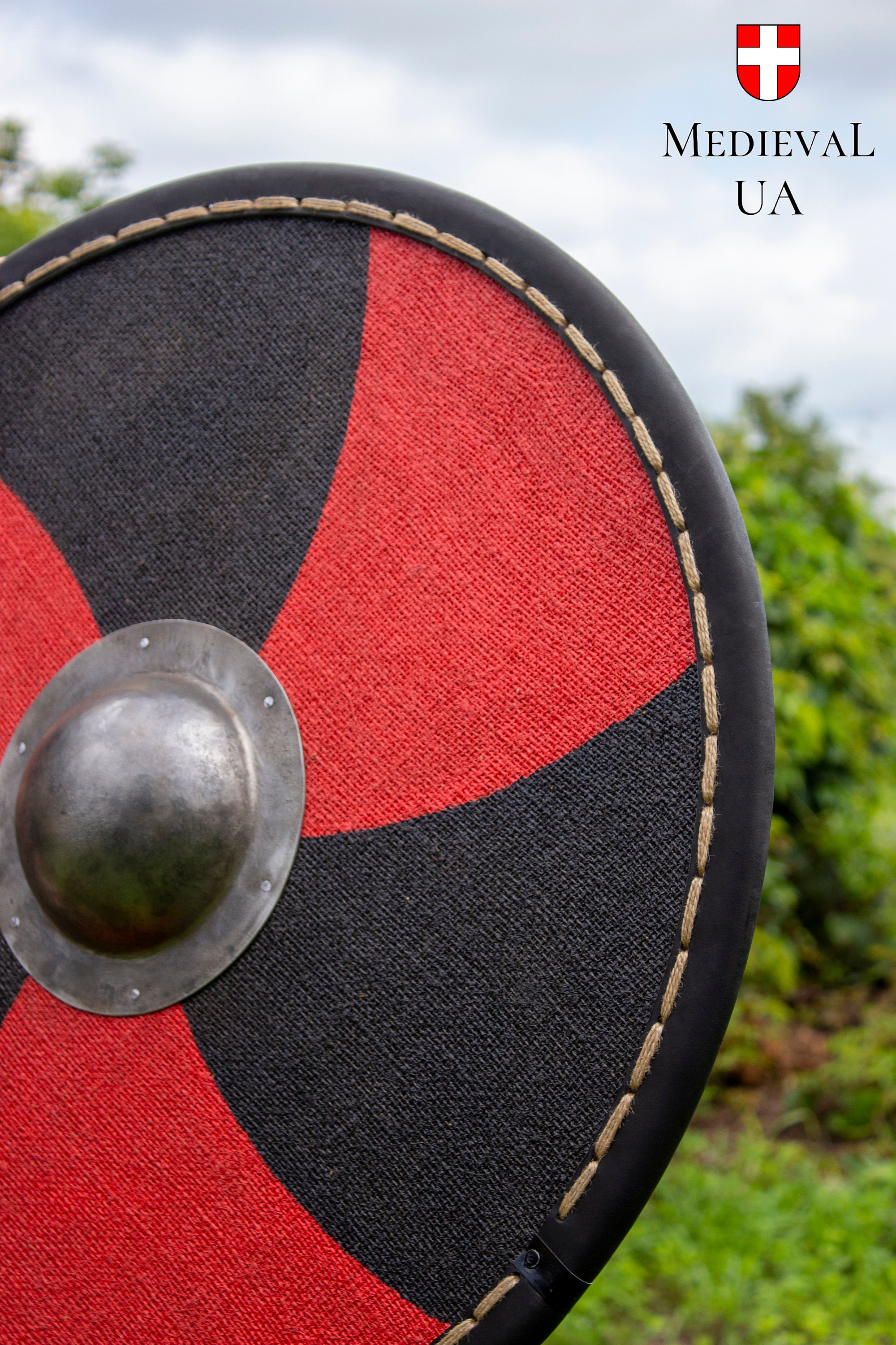 Round Vikings Shield or Medieval shield Viking armor Viking | Etsy