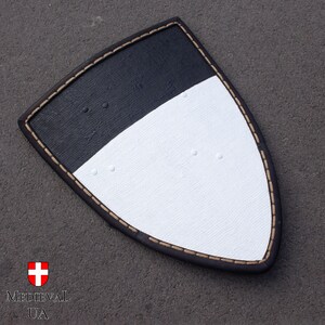 Medieval Heater Templar Shield for HMB Battles, Buhurt Wooden Battle Ready Shield, Custom Shield ...