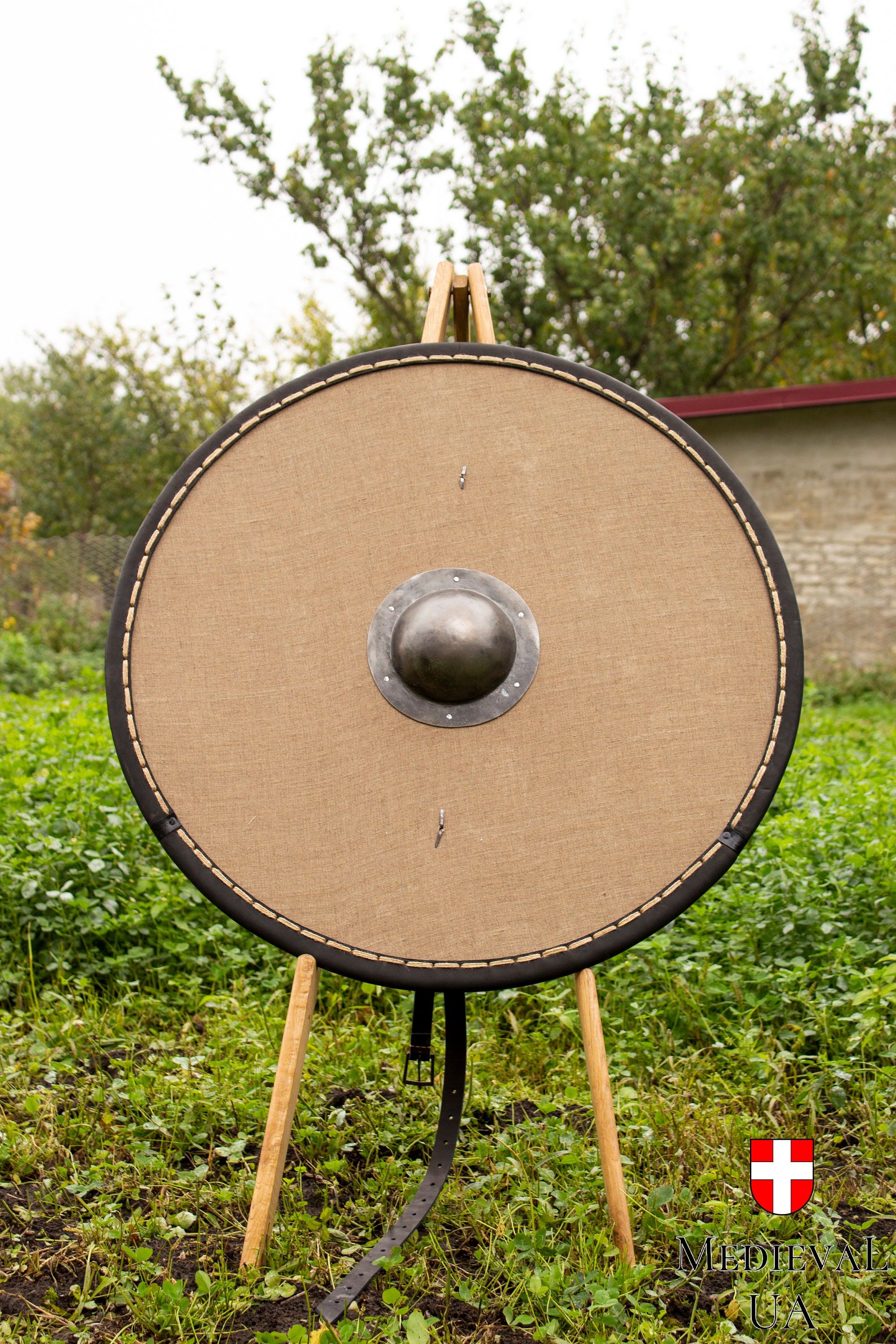 Round Vikings Shield or Medieval shield Viking armor Viking | Etsy