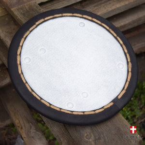 Small Buckler Shield, Medieval Wooden Shield, Viking Round Shield, HMB ...