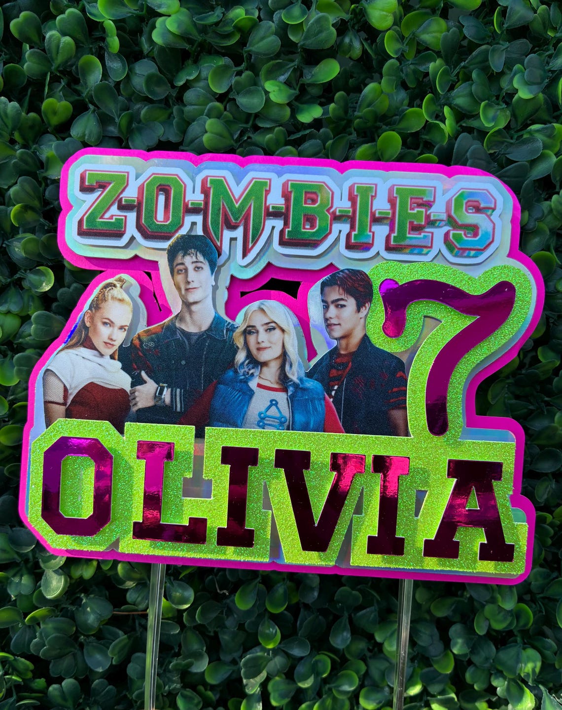 Disney Zombies 4 Inspired Cake Topper - Etsy