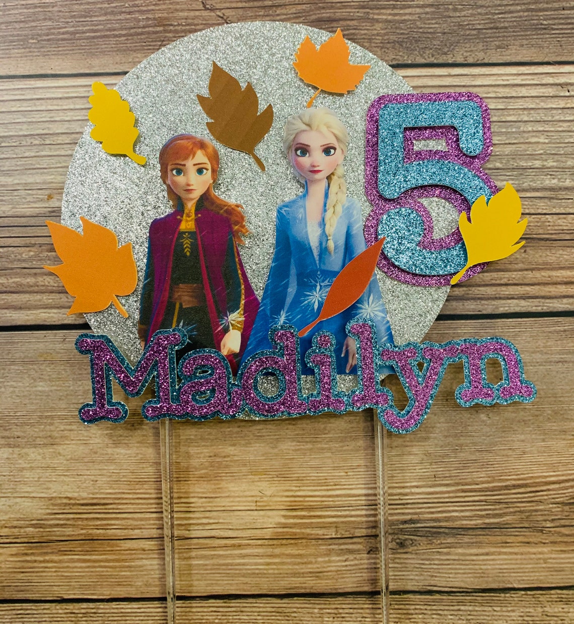 Frozen Theme Cake Topper Elsa Cake Topper Frozen Inspired - Etsy