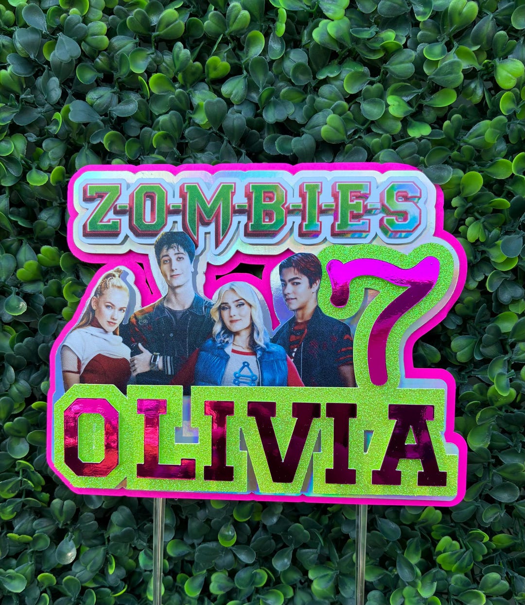 Disney Zombies 4 Inspired Cake Topper - Etsy