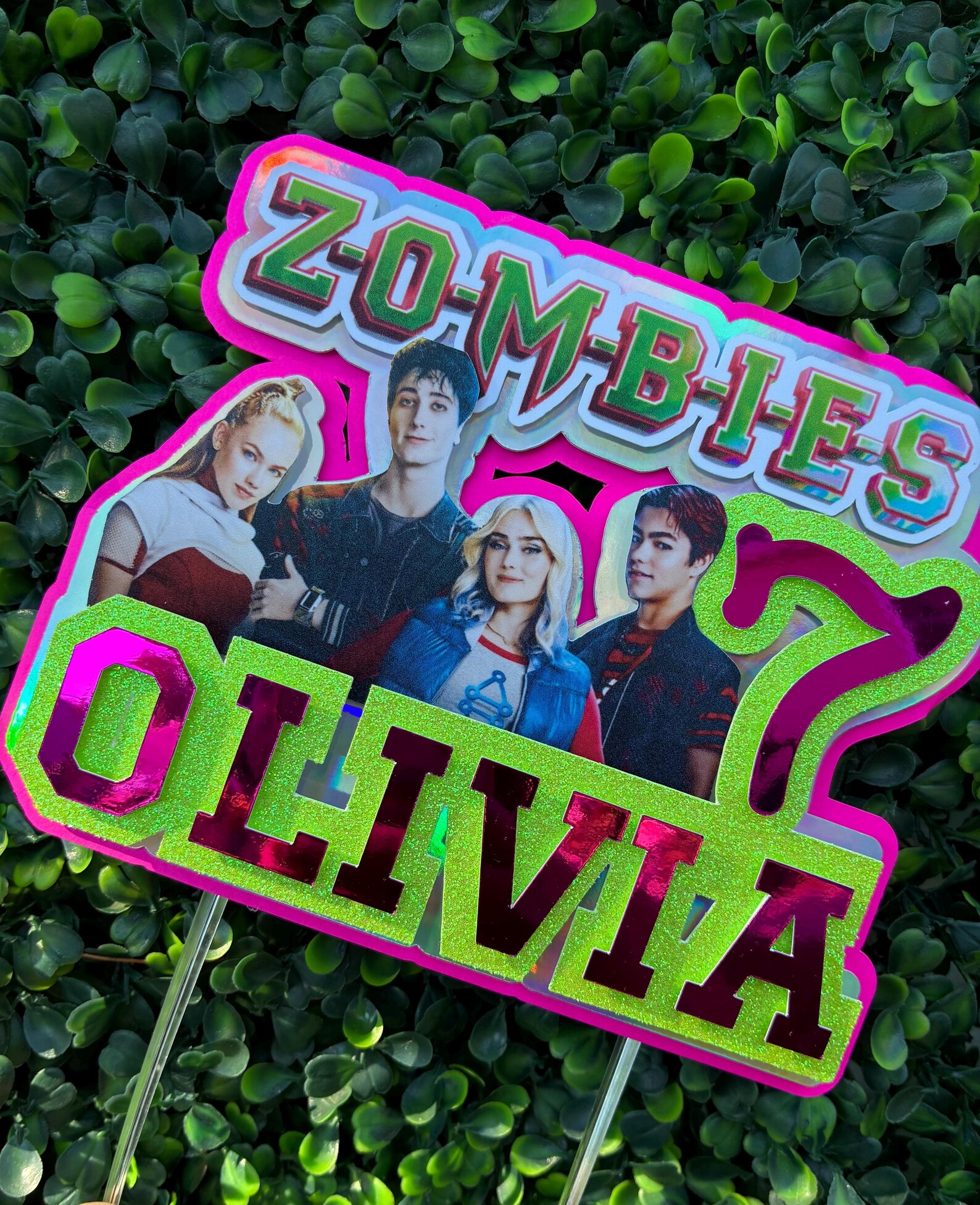 Disney Zombies 4 Inspired Cake Topper - Etsy