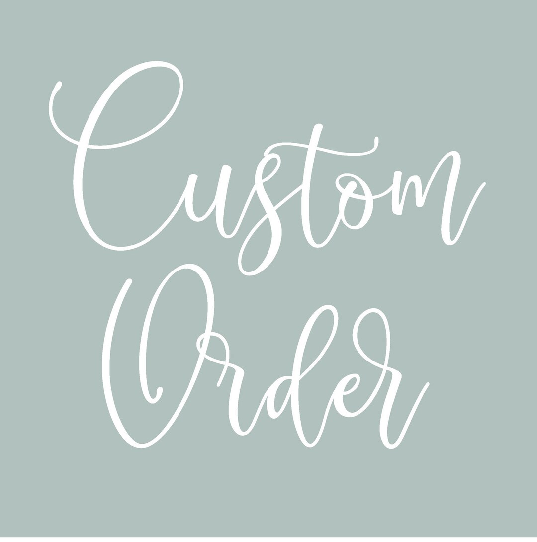 Custom Order Cake Topper - Etsy