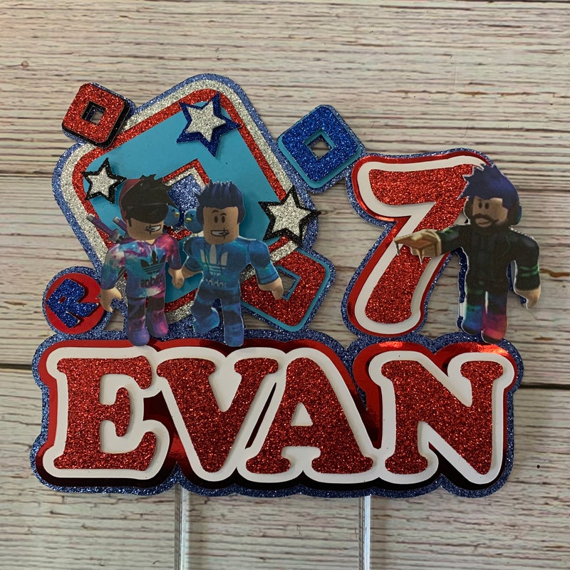 Roblox Cake Topper - Etsy