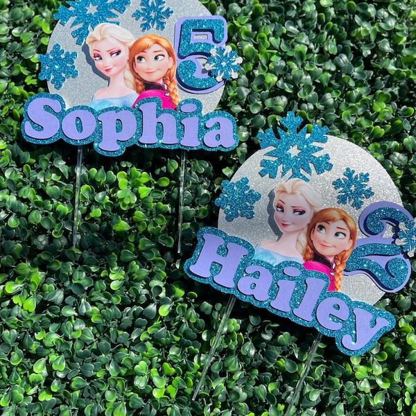 Elsa Cake Topper - Etsy