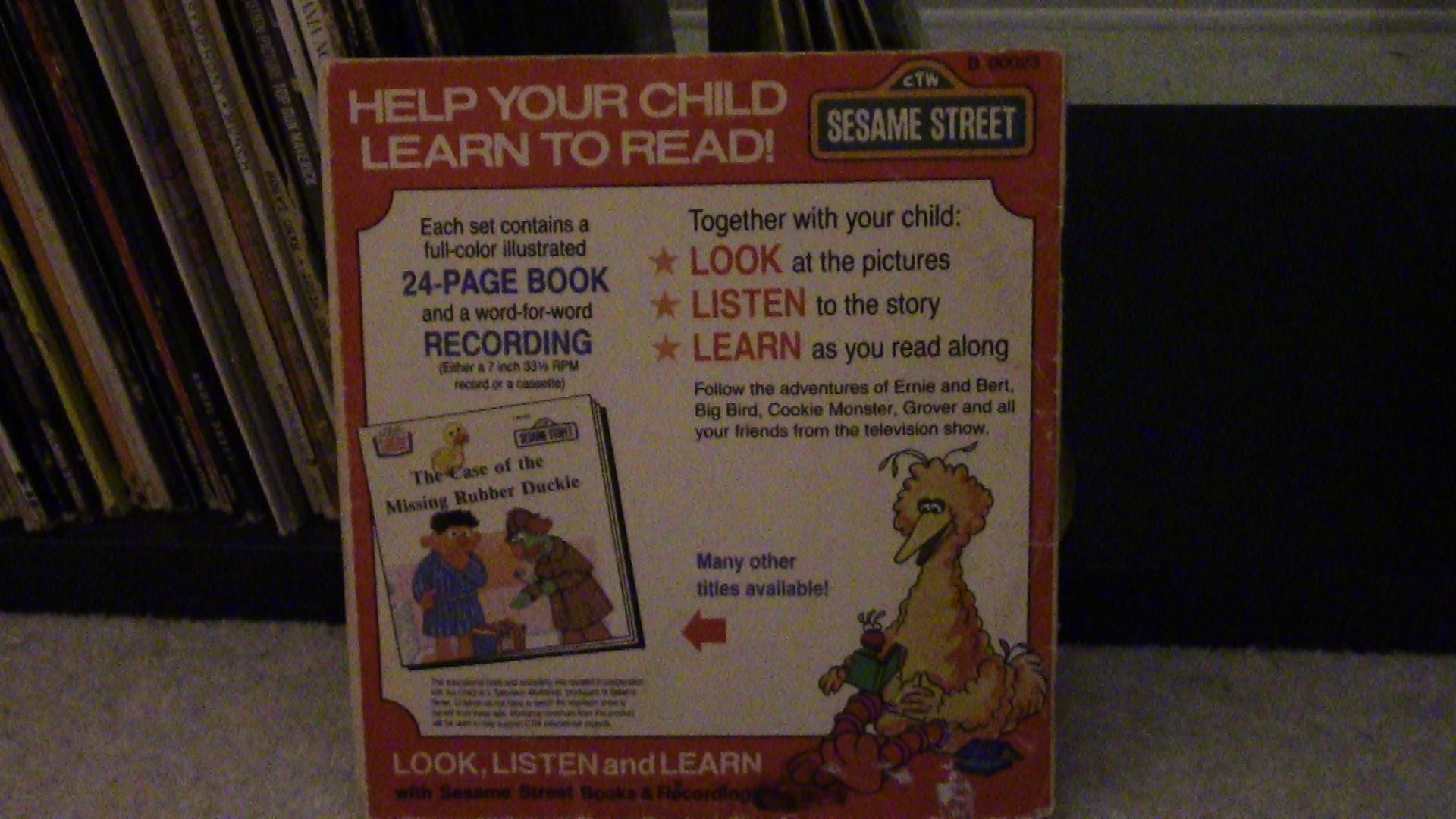 Sesame Street Story: Oscar's Rotten Birthday; 7 Inch Record - Etsy